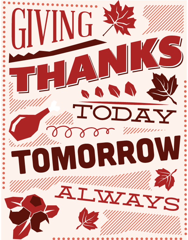 Give Thanks Every Day - brandvines